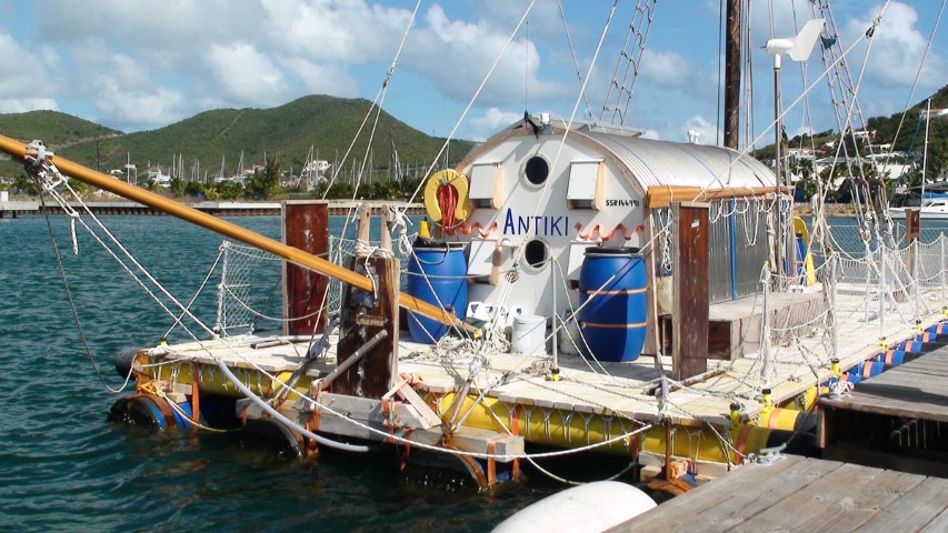 The Antiki: A Transatlantic Sailing Trip in a Garden Shed on a Raft ...