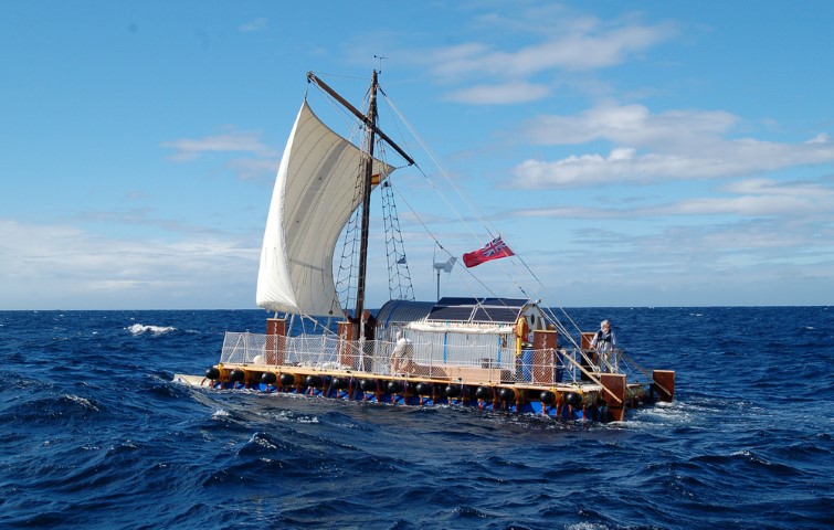 The Antiki: A Transatlantic Sailing Trip in a Garden Shed on a Raft ...